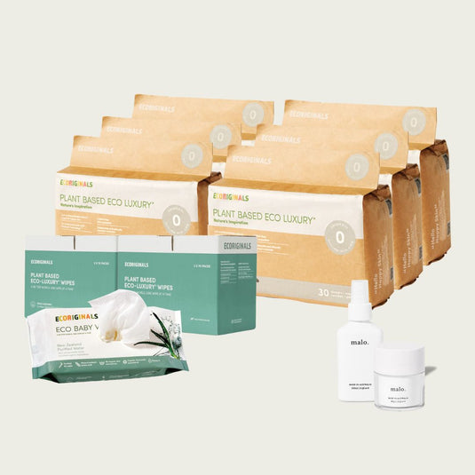Ecoriginals I Premium, Plant-based Diapers & Wipes